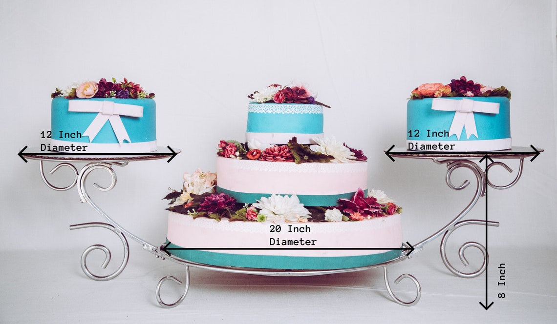 Beautiful and Resistant 3 Tier Cake Stand. Upgrade Your Cakes. - Etsy