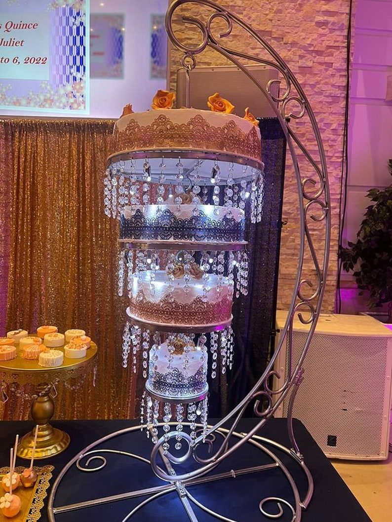 Cake Swing Stand Cake Hanger With Acrylic Rhinestone Cakes in - Etsy
