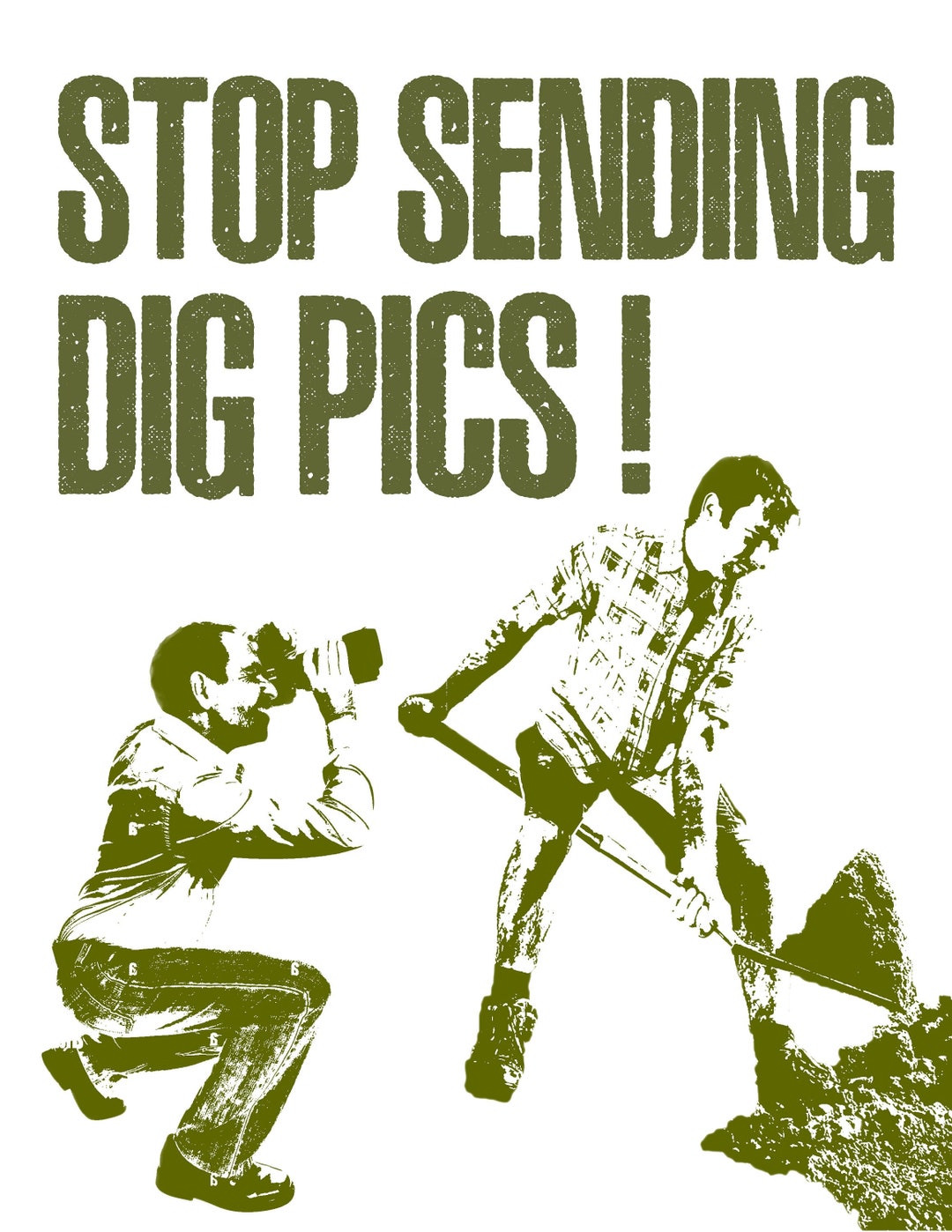 Gildan Brand Stop Sending Dig Pics Tops - Etsy