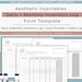 Injectables Inventory Log | Aesthetics Filler Neuromodulator Injection ...