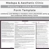 IV Infusion Therapy Treatment Record Form Template | IV Therapy Record ...
