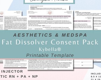 Belkyra Consent Form | Etsy