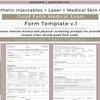 IV Infusion Therapy Treatment Record Form Template | IV Therapy Record ...