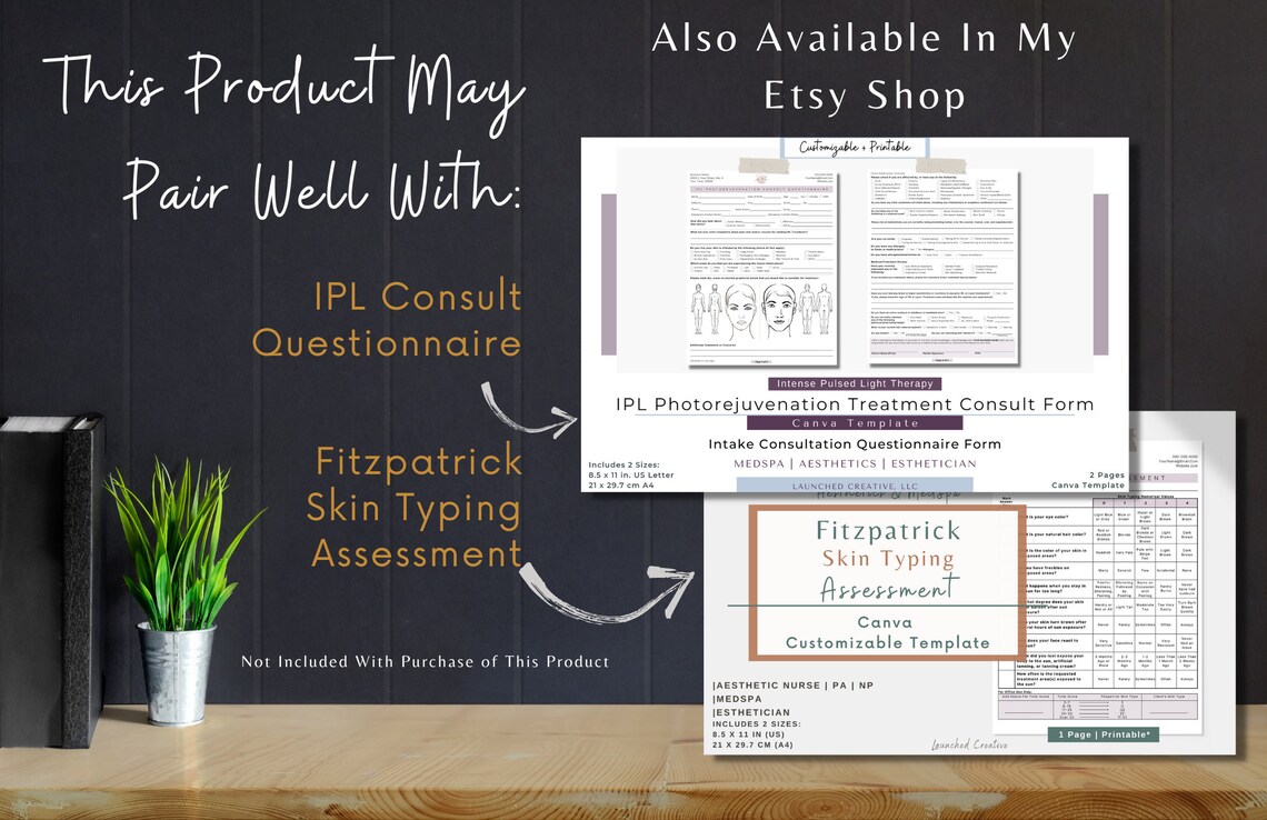 IPL Photofacial Consent Form Intense Pulsed Light Consent - Etsy