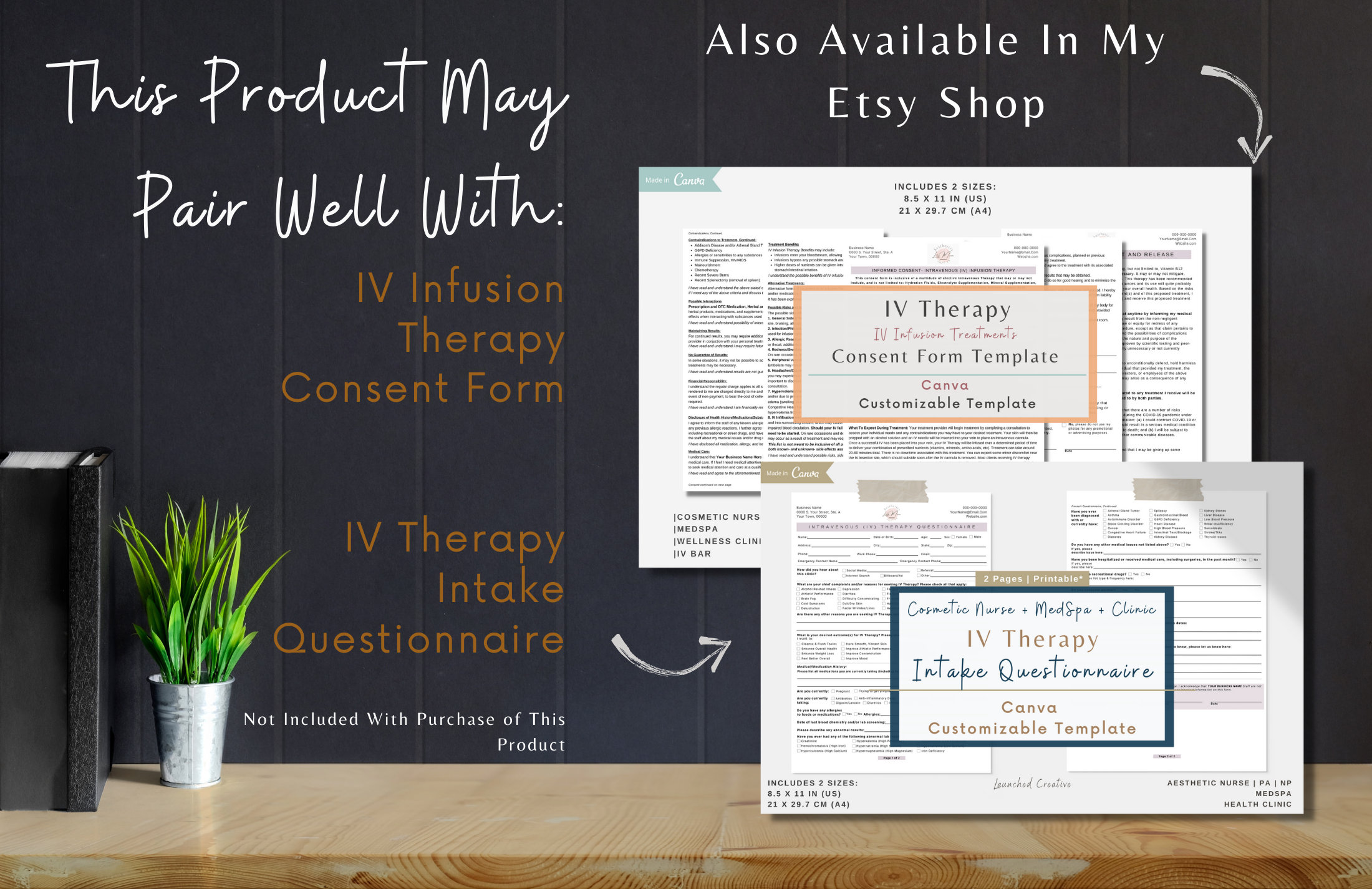 IV Infusion Therapy Treatment Record Form Template | IV Therapy Record ...