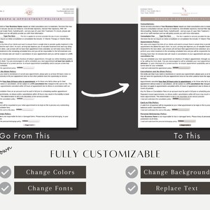 Medspa Appointment Policy Form Cosmetic Nurse Injector - Etsy