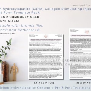 Radiesse Filler Collagen Stimulating Injections Consent Form ...