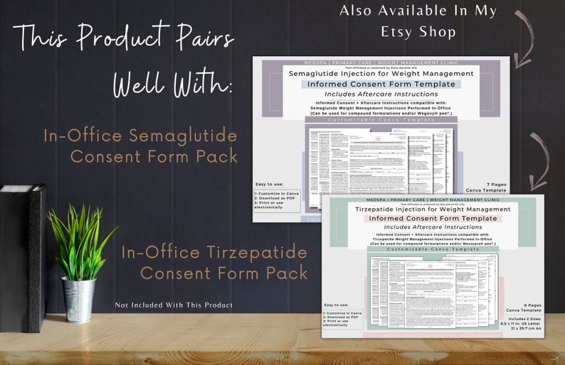 IV Therapy B Complex Form Template Bundle | IV Fluids B Mic Consult ...