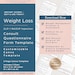 Weight Loss Injection Intake Questionnaire Form Template | Semaglutide ...
