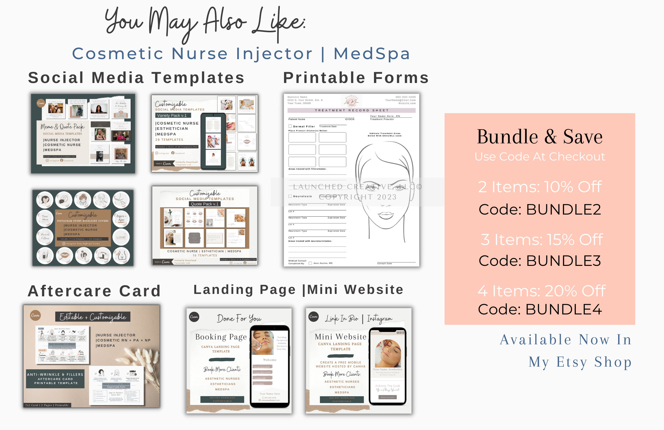 Vitamin B Complex B12 MIC Template BUNDLE | Consent Consult Treatment ...
