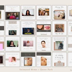 Nurse Injector Meme Quote Pack Instagram Facebook Posts Medspa Botox ...