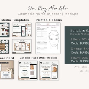 Thread Lift Aftercare Card | Printable Thread Lift Aftercare ...