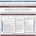 Nitrous Oxide Pro-nox™ Informed Consent Form Template - Etsy