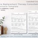 Hormone Replacement Therapy Intake Questionnaire Form Template ...