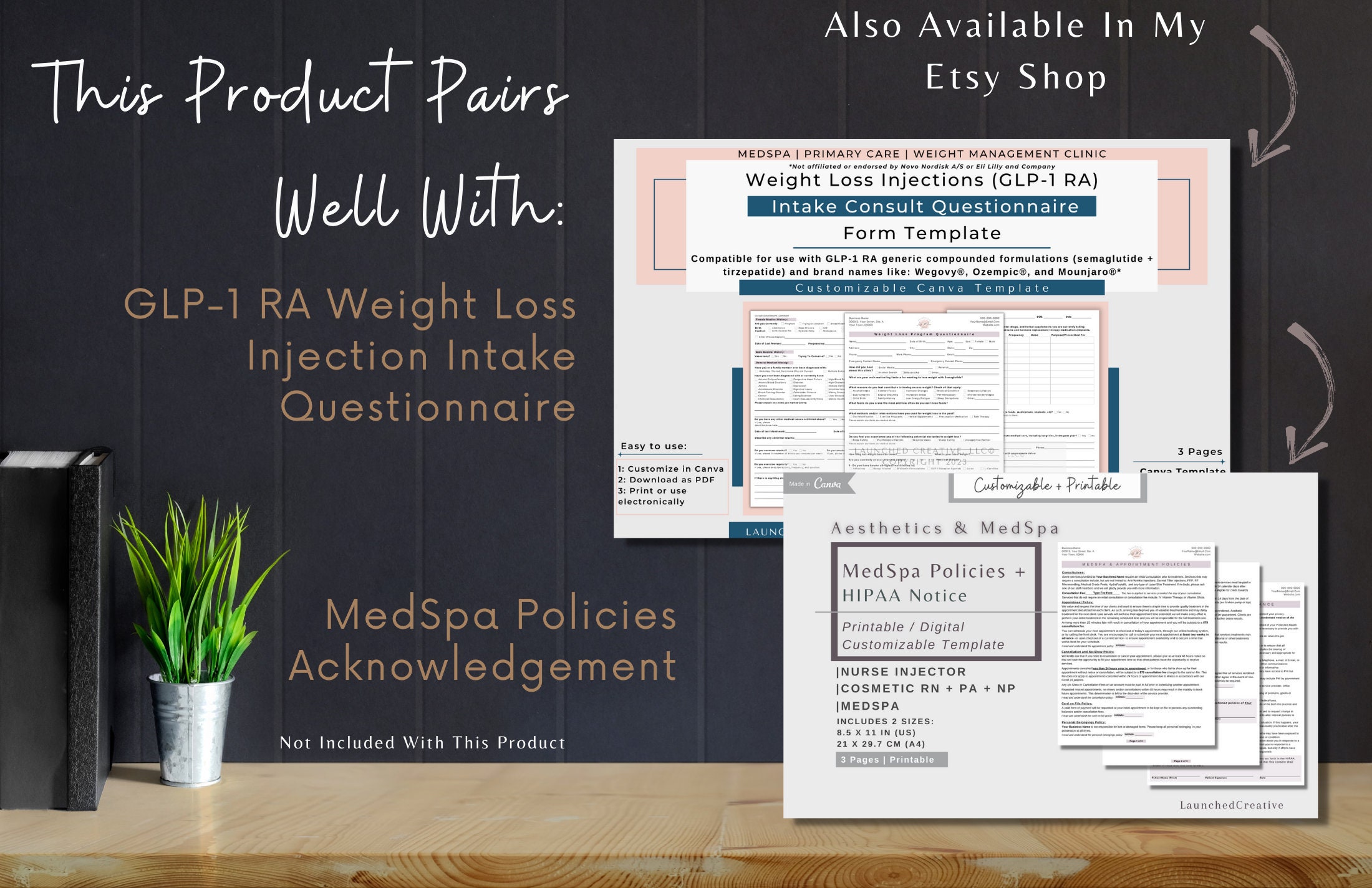 Semaglutide Tirzepatide Weight Loss Injection Consent Form Template ...