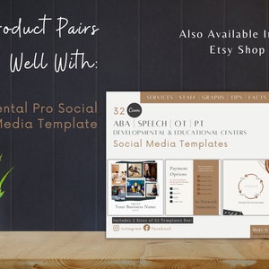 ABA Therapy Services Flyer Template | Canva - Etsy