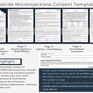 Nucleotide Microinjection Consent Template | PDRN Polynucleotide ...