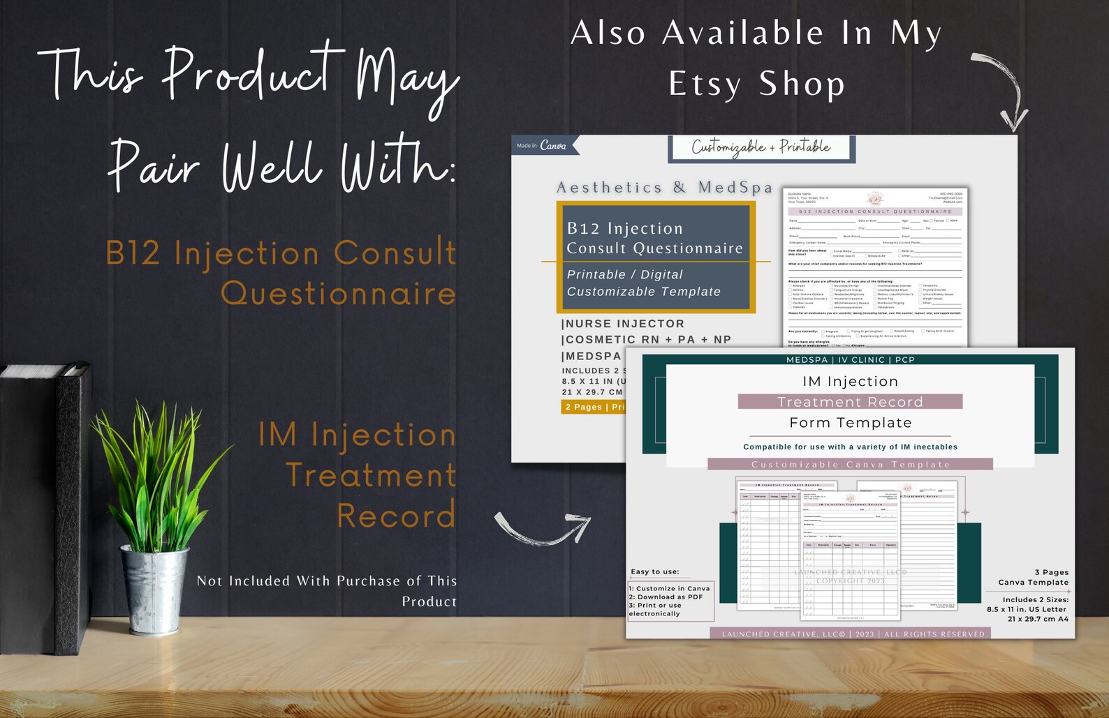 Vitamin B Complex B12 MIC Injection Consent Form Template | B12 Shot ...