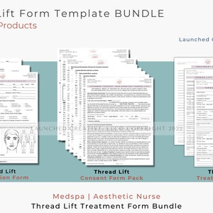 Thread Lift Form Bundle | Threadlift Consent | PDO Thread Consult ...
