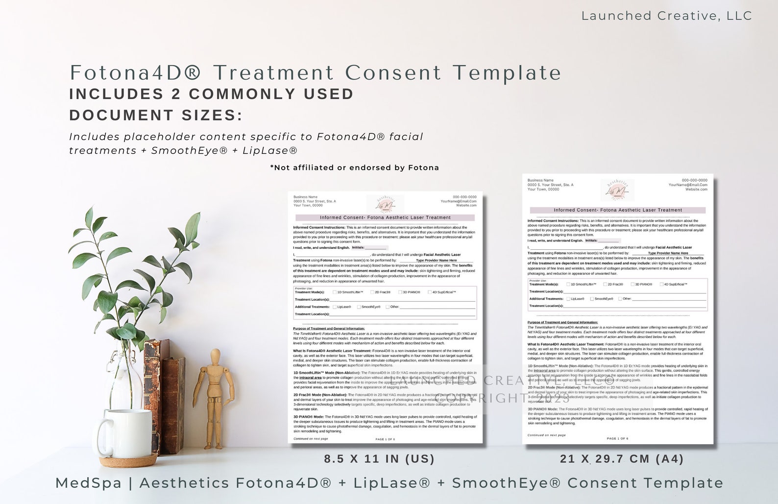 4D Laser Facelift Treatment Consent Form Template Fotona4d Facelift ...