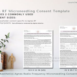 Radio Frequency Microneedling Treatment Consent Form Template Agnes RF ...