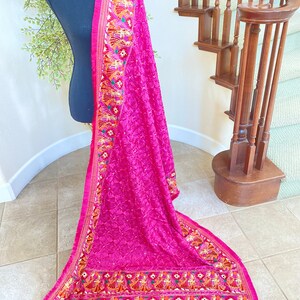 Fulkari With Dulha Dulhan Embroidery - Etsy