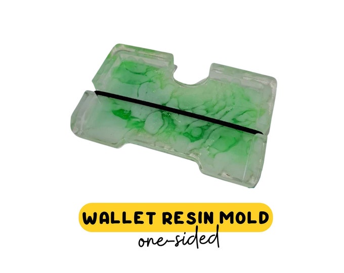 Resin Wallet Mold, Business Card Silicone Mold, Card Holder Mold ...
