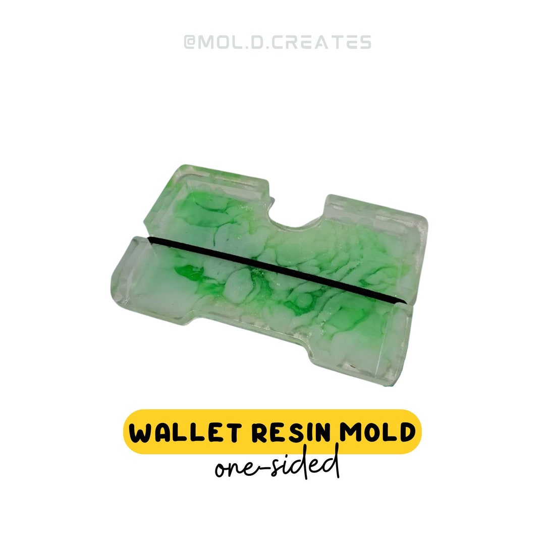 Resin Wallet Mold, Business Card Silicone Mold, Card Holder Mold ...