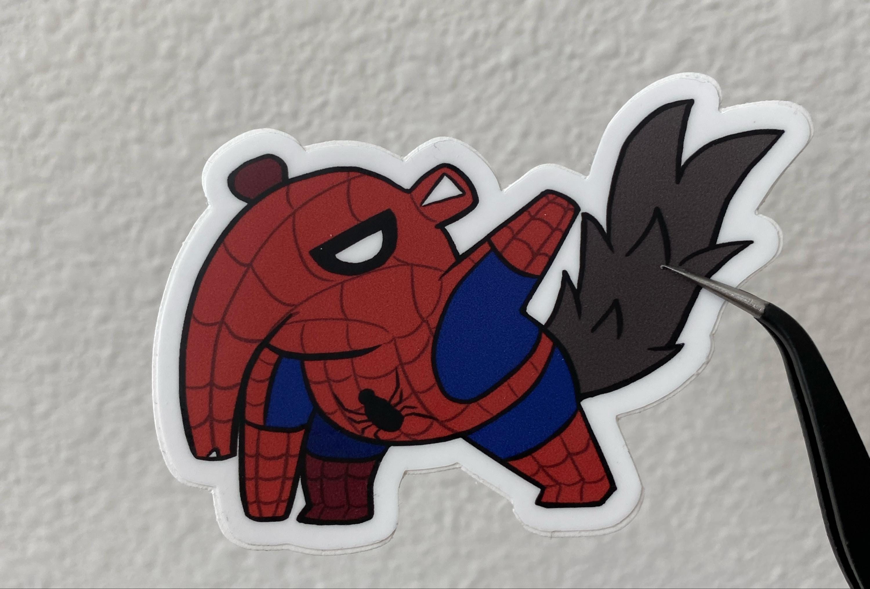 Peter the Anteater Spider-man Vinyl Sticker - University of California ...