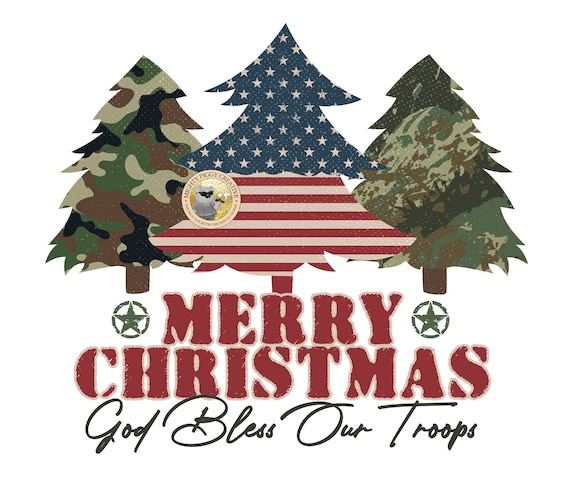 Military Christmas Clipart