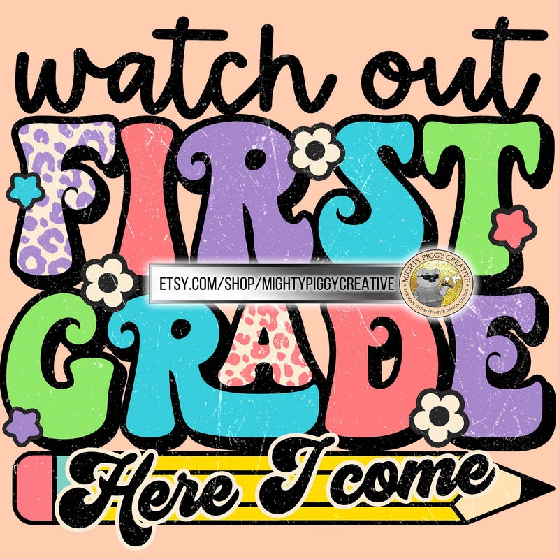Watch Out 1st Grade - Etsy