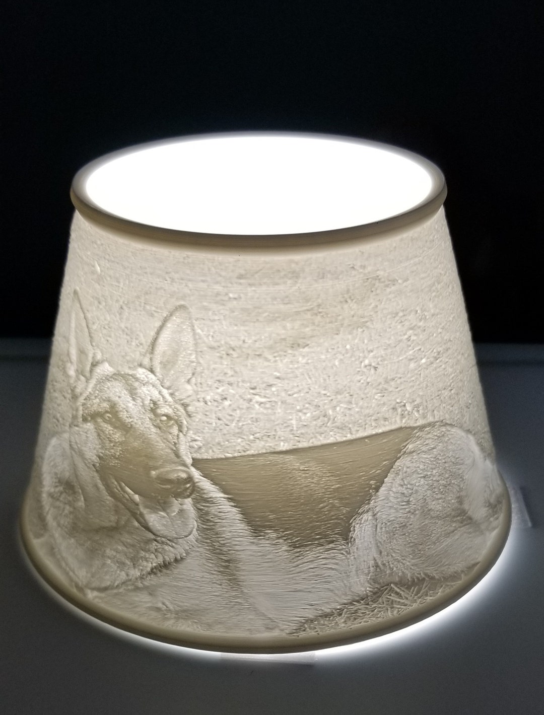 3D Printed Lithophane Lamp Shade - Etsy