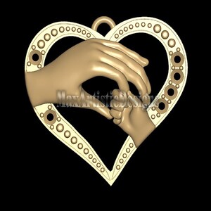 10 Stl Jewelry Heart Pendant 3d Model STL Relief for CNC Router STL ...