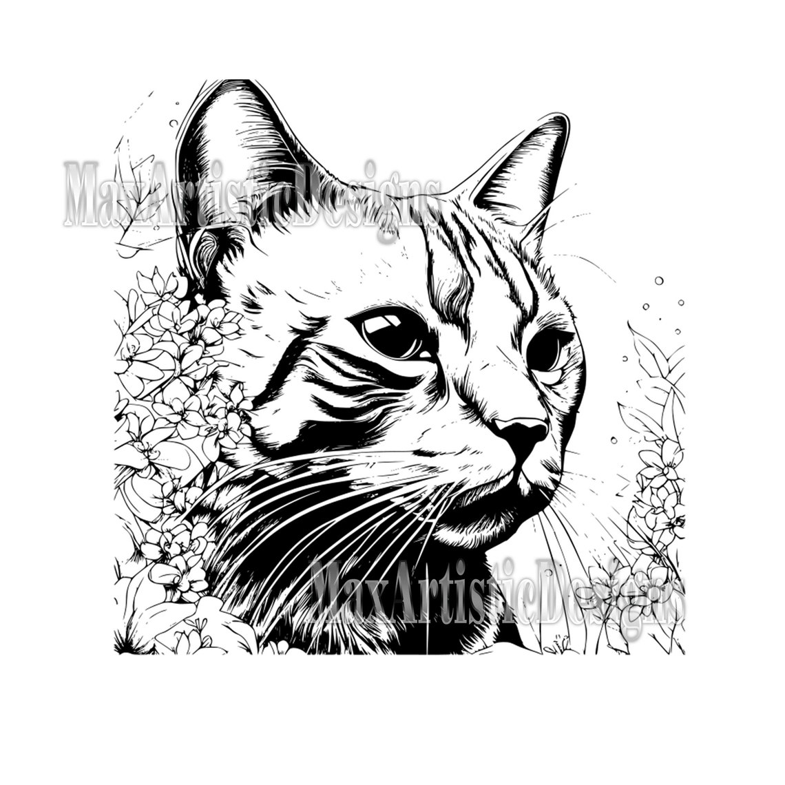 85+ Cats Cnc Vectors Set DXF SVG EPS Files Cnc Clipart Models ...