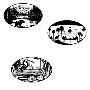 27+ Nature Landscape Cnc Vectors for Home Office Decor - Dxf File ...