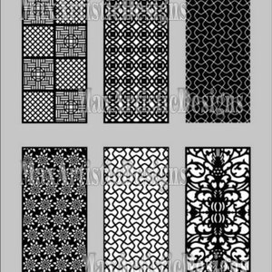 55 + Dxf Cdr Files Art Panels Many Shapes for Cnc Plasma Laser & Router ...