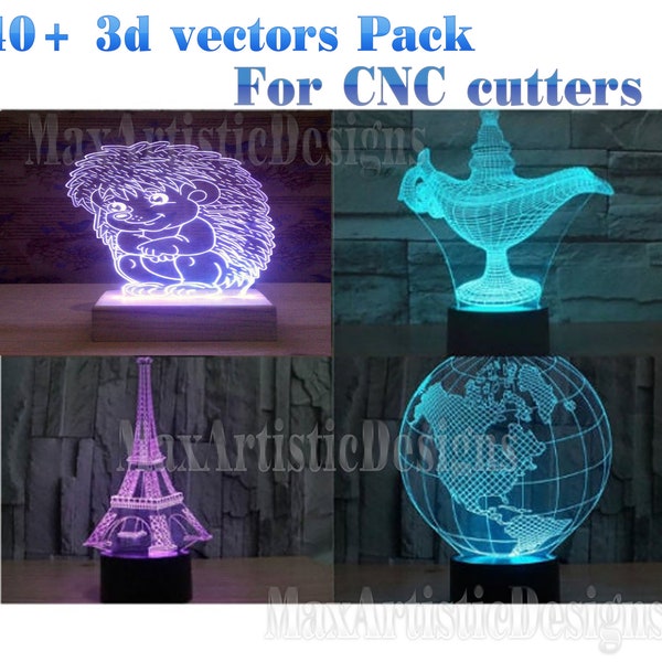 Laser Cut Lamp - Etsy