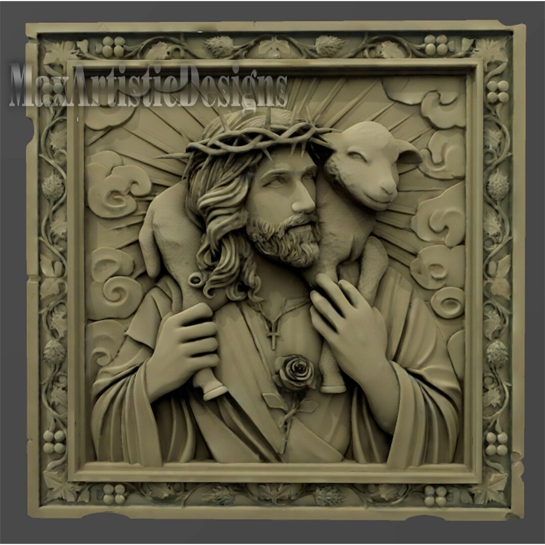 8+ Christ Religious 3d Stl Files for Cnc Router Engraving Machines ...