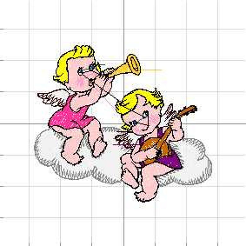 515 Angels Embroidery Designs for Embroidery Machine Pes - Etsy