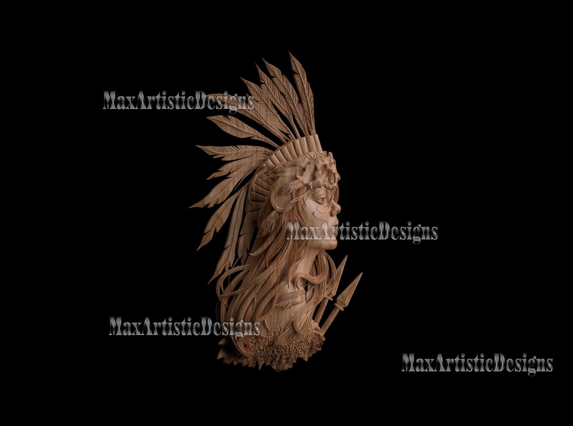 5 North American Ancient Indian 3d Printing Models for - Etsy