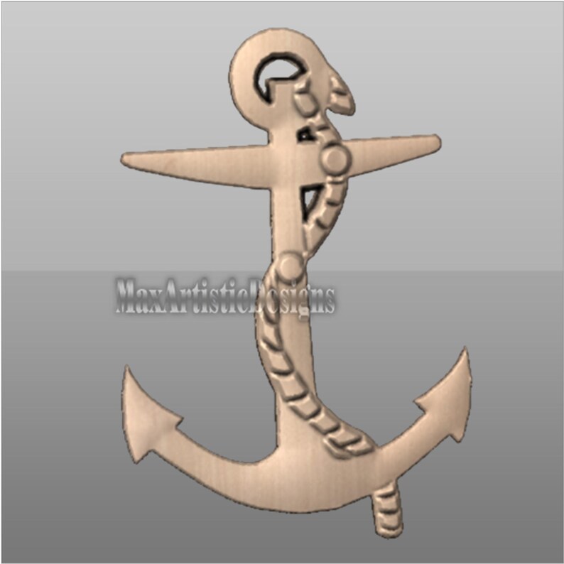 7 Ship Anchors 3d Stl Bas Relief Set for Cnc Router 3d Printing ...