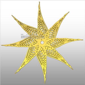 15 3d Stl Royal Stars for Decor-jewelry Files Pack for 3d Printer ...