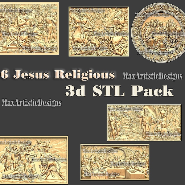 Christian 3d Model - Etsy