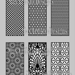 55 + Dxf Cdr Files Art Panels Many Shapes for Cnc Plasma Laser & Router ...