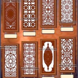 450 Cnc Art Panels Decor Files Cnc Vector for Plasma Router Laser Cut ...