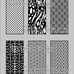 55 + Dxf Cdr Files Art Panels Many Shapes for Cnc Plasma Laser & Router ...