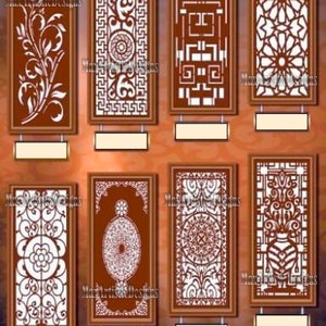 450 Cnc Art Panels Decor Files Cnc Vector for Plasma Router Laser Cut ...