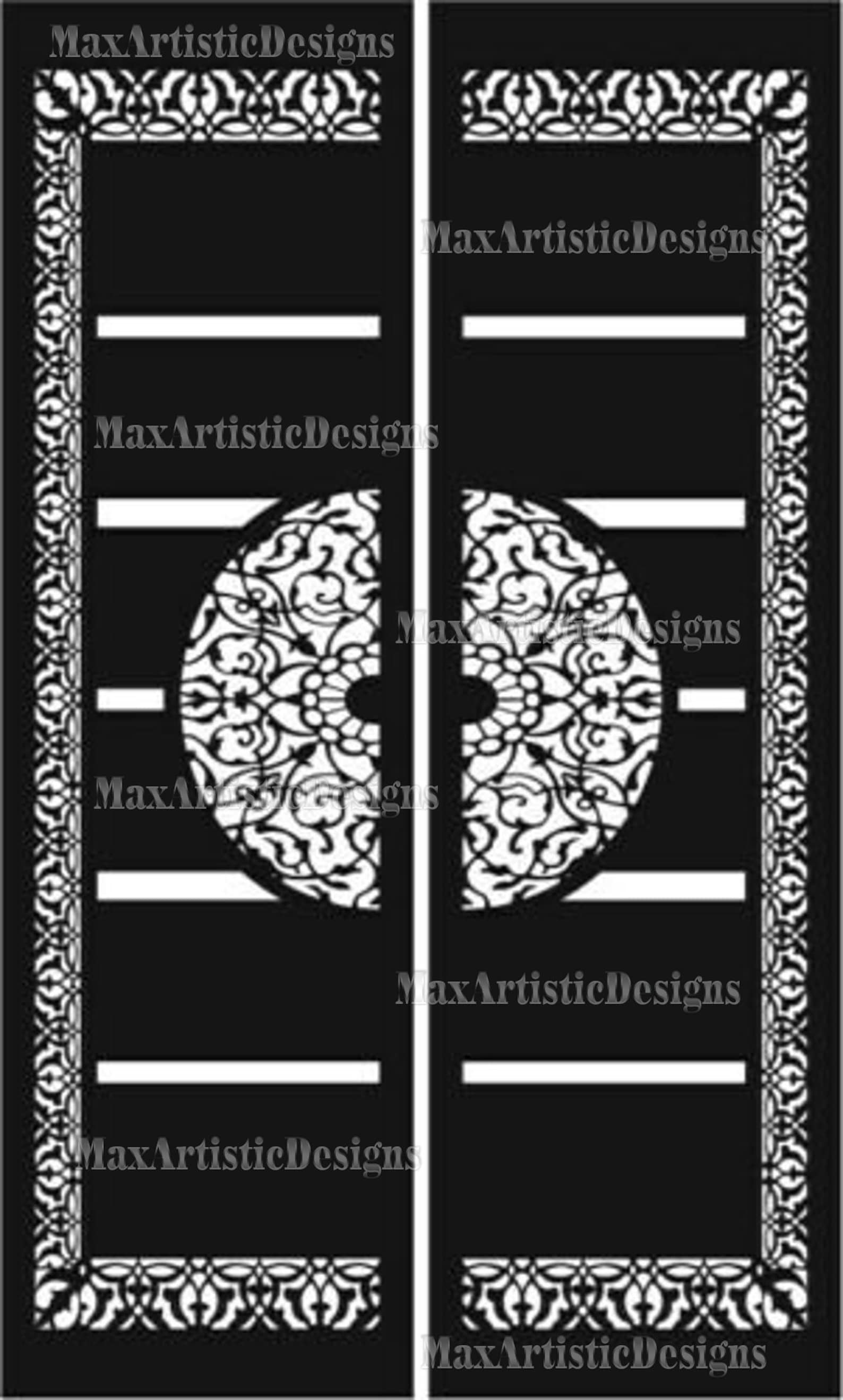 1100 Dxf Files Door Windows Arc Panels for Plasma Router Laser - Etsy ...