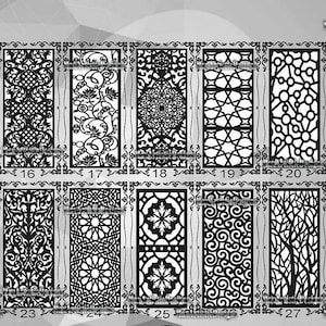 1700 + Pcs Dxf Panels Doors Windows Cnc Vectors Plasma Router Laser Cut ...