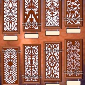 450 Cnc Art Panels Decor Files Cnc Vector for Plasma Router Laser Cut ...